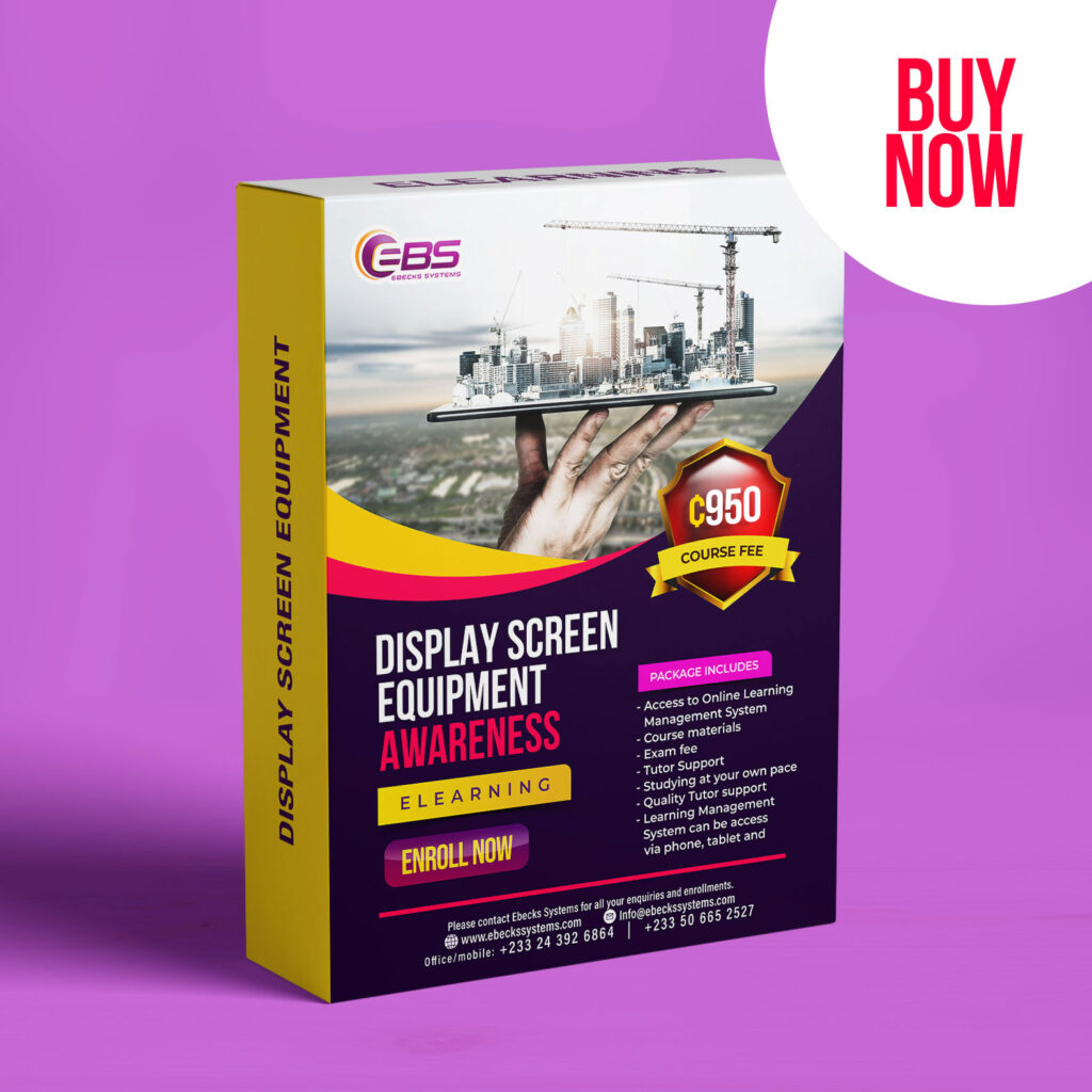 Display Screen Equipment Awareness – Elearning